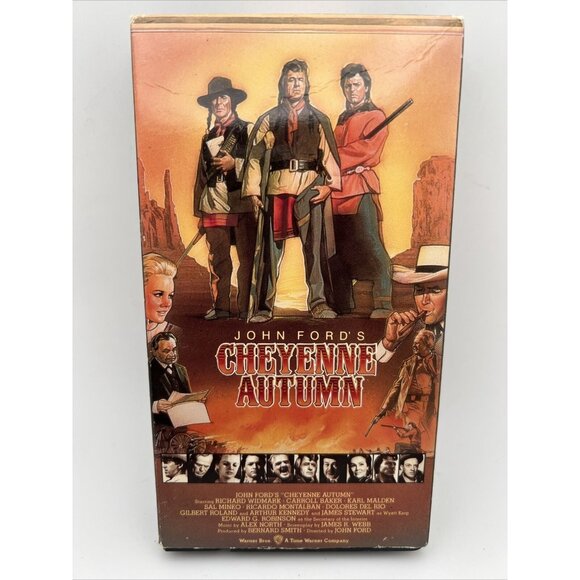 Media | John Fords Cheyenne Autumn Vhs Richard Widmark Carroll Baker ...